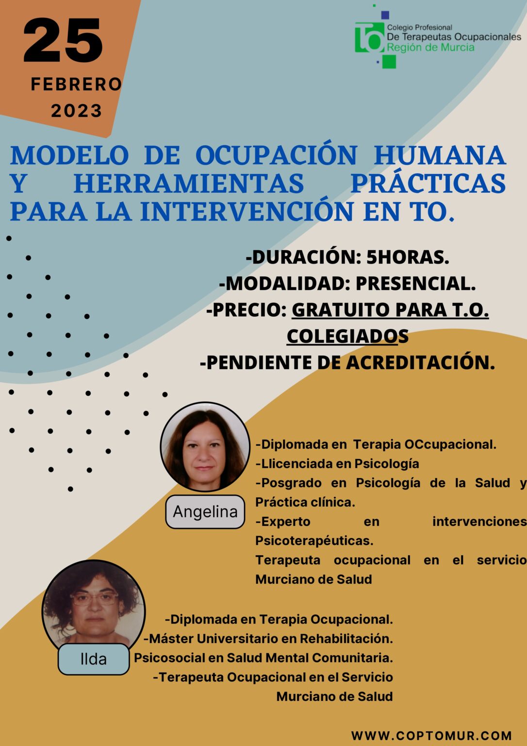Formación: Modelo de Ocupación Humana y herramientas prácticas para la Intervención en Terapia ...